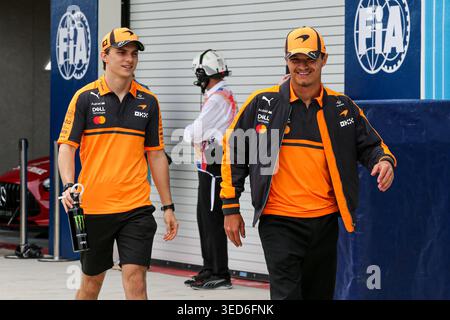 81 PIASTRI Oscar (aus), McLaren F1 Team MCL40, action Stock Photo - Alamy