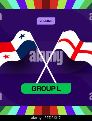 Panama vs England Football 2026 Tournament Match Announcement ...