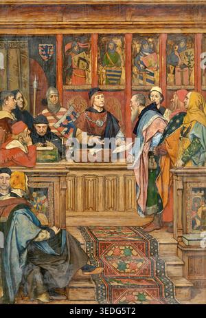 The Hanseatic League Receives its Charter (1890) by Albrecht De Vriendt ...