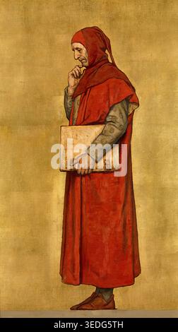 The Man of Letters Gillis de Wevel (1889) by Albrecht De Vriendt Stock ...