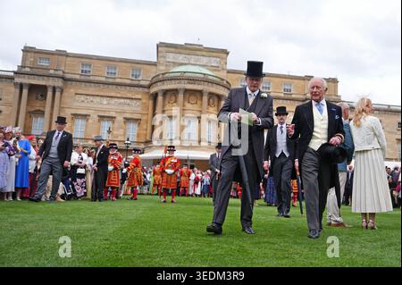 King Charles III (right) during an audience with Surangel S. Whipps, Jr ...