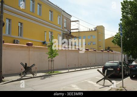 KYIV, UKRAINE - JULY 1, 2026: Local residents bask in the sun and swim ...