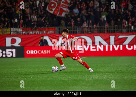 Leonardo Colombo in action during the Serie B match between AC Monza ...