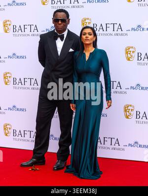 Sabina Emrit Harper and David Harewood attend the V&A Museum Summer ...
