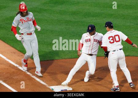 Boston Red Sox catcher Mickey Gasper (30) during a baseball game Friday ...