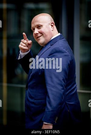 THE HAGUE - Thierry Aartsen, Minister of Work and Participation, speaks ...