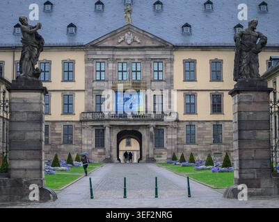 21 June 2026, Hesse, Fulda: The State Police Orchestra will perform at ...