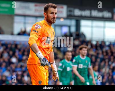 Notts County goalkeeper James Belshaw during the Sky Bet League Two ...