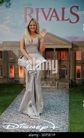 Emily Atack and Rufus Jones at the world premiere of Season 2 of the ...
