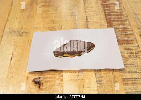 An extreme close-up revealing the painstaking lamination of a croissant ...
