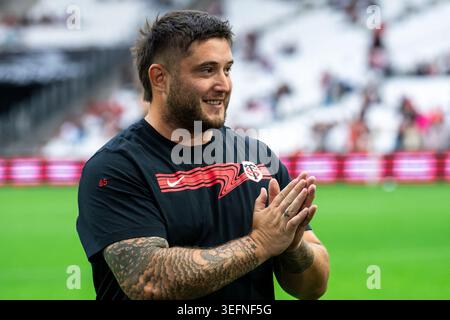 Cyril BAILLE of Stade Toulousain during the Top 14 2025/2026 semi final ...
