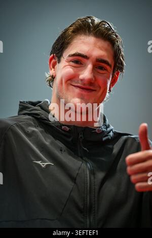 Dutch Caspar Corbeau pictured during the Open Belgian Swimming ...