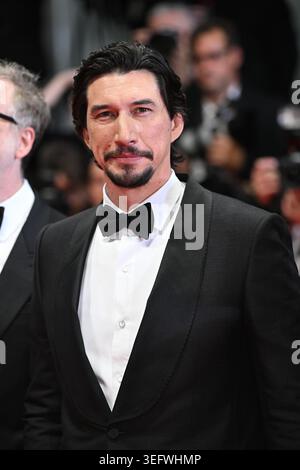 Adam Driver attends the "Paper Tiger" red carpet during the 79th Cannes ...