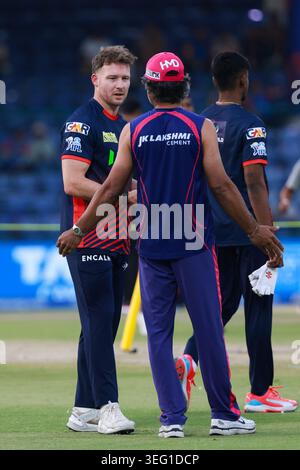 David Miller of Delhi Capitals in action during the Indian Premier ...