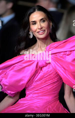 Demi Moore attends the "Paper Tiger" red carpet during the 79th Cannes ...
