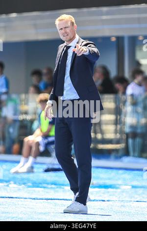 Oscar Hiljemark, coach of Pisa S.C. 1909 participates in the 38th ...