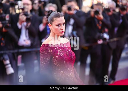 French actress Adèle Exarchopoulos attends the red carpet of "Garance ...
