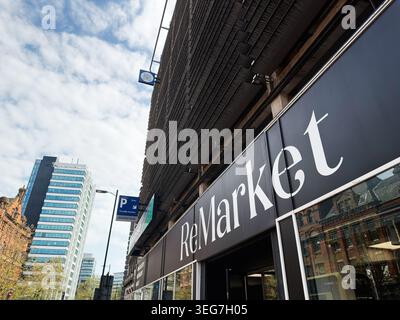 Manchester, UK - May 01, 2026: Vibrant street The Brits mural with pop ...