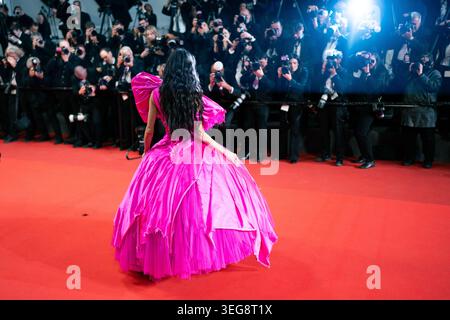 Demi Moore attends the "Paper Tiger" red carpet during the 79th Cannes ...