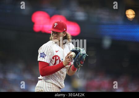 Philadelphia Phillies' Alec Bohm plays during a baseball game Tuesday ...