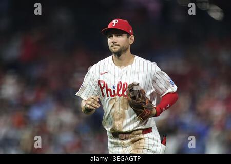 Philadelphia Phillies' Trea Turner plays during a baseball game Tuesday ...