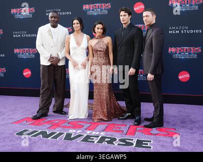 Camila Mendes, director Travis Knight and Nicholas Galitzine attend the ...
