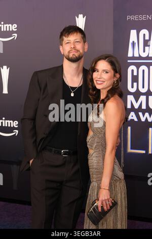 Danny Majic and Ana Majic attend the 61st Academy of Country Music ...