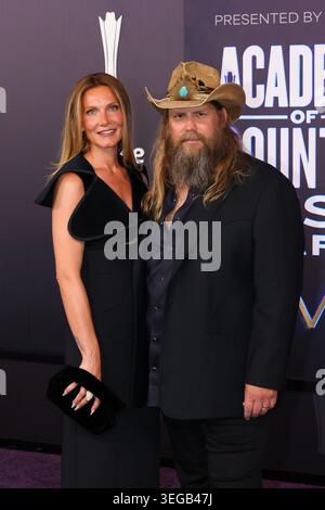 Morgane Stapleton, and Chris Stapleton attend the 61st Academy of ...