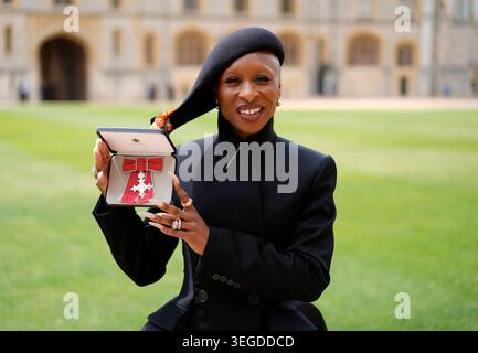 Cynthia Echeumuna-Erivo (Cynthia Erivo) after being made a Member of ...