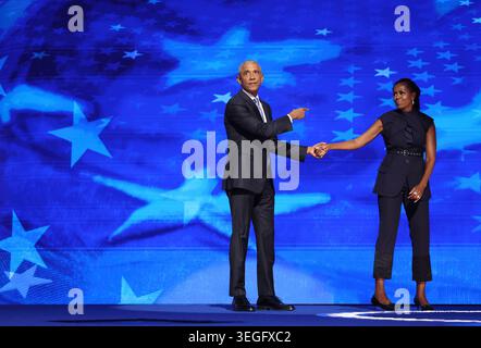 Former First Lady Michelle Obama's dresses on display at the Obama ...
