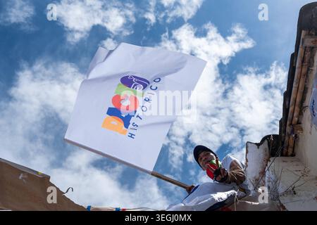 Supporters of presidential candidate Ivan Cepeda of the ruling Historic ...