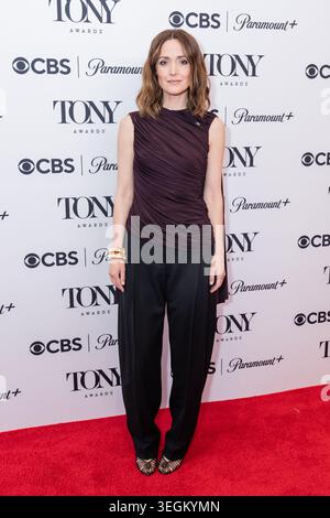 Rose Byrne attends The 79th Annual Tony Awards at Radio City Music Hall ...
