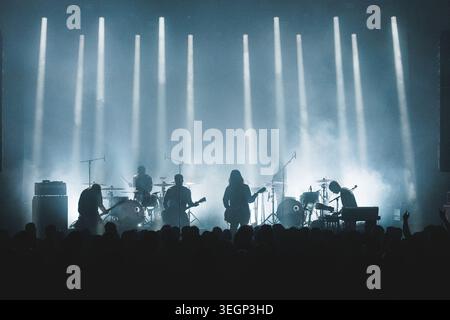 Copenhagen, Denmark. 09th, May 2026. The Danish band Puke Wolf performs ...