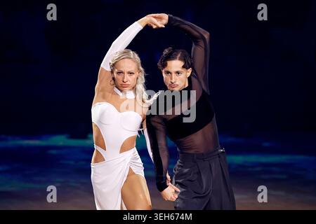 Milano with Marta Arndt in the final of the 19th season of RTL's dance ...