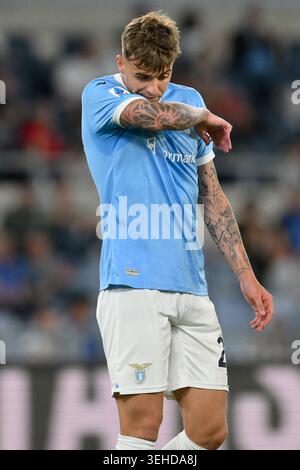 Daniel Maldini of S.S. Lazio is in action during the 38th matchday of ...