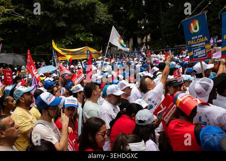 Colombian right-wing candidate Paloma Valencia's running mate Juan ...