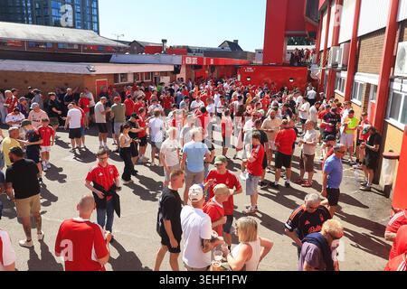 The City Ground, Nottingham, UK. 24th May, 2026. Premier League ...