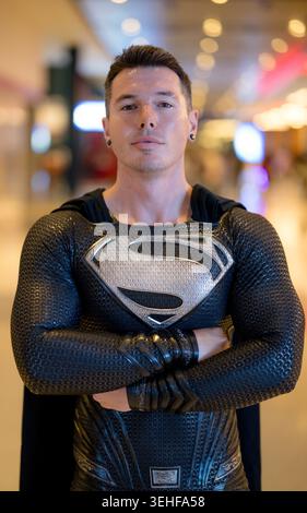 Houston, USA. 23rd May, 2026. Cosplayer dressed as The Joker attends ...