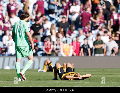 Wolverhampton Wanderers' Andre at the final whistle after the Premier ...