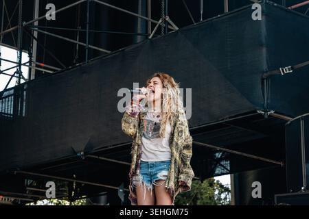 Paris Jackson performs at 2026 Bottlerock, at Napa Valley Expo, on May ...