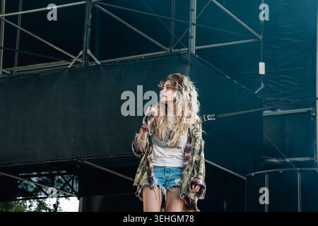 Paris Jackson performs at 2026 Bottlerock, at Napa Valley Expo, on May ...