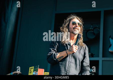 Dave Grohl is seen onstage at 2026 BottleRock at Napa Valley Expo on ...