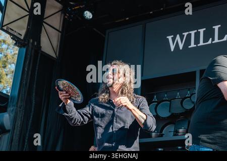 Dave Grohl is seen onstage at 2026 BottleRock at Napa Valley Expo on ...