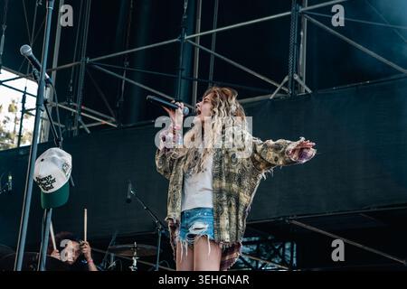 Paris Jackson performs at 2026 Bottlerock, at Napa Valley Expo, on May ...