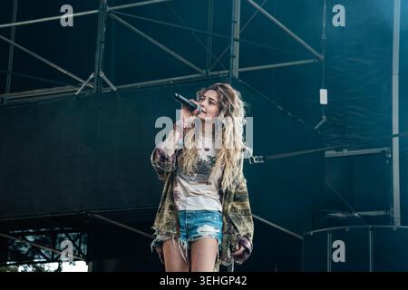Paris Jackson performs at 2026 Bottlerock, at Napa Valley Expo, on May ...