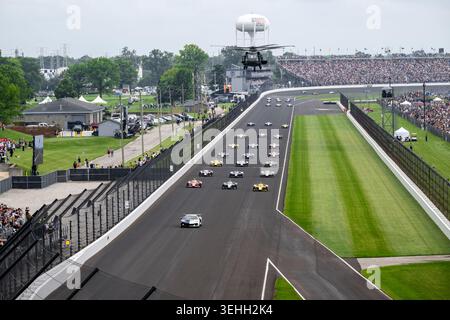 May 24, 2026: Indianapolis, IN - Ed Carpenter Racing’s Alexander Rossi ...