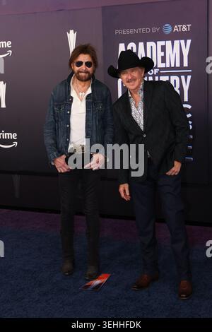 Ronnie Dunn and Kix Brooks attend the 61st Academy of Country Music ...