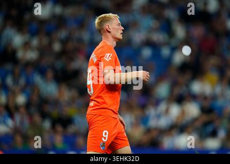 Orri Oskarsson of Real Sociedad during the La Liga EA Sports match ...