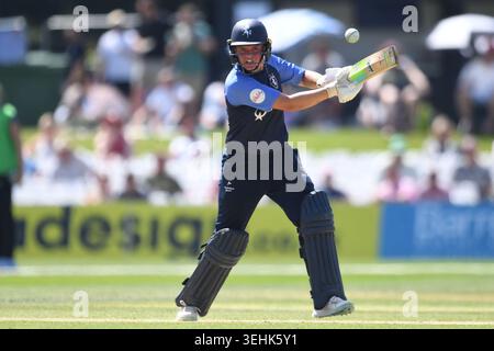 Canterbury, England. 25th May 2026. Isabella James during the Vitality ...