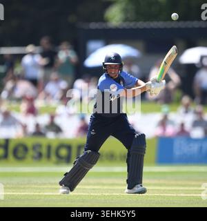 Canterbury, England. 25th May 2026. Isabella James during the Vitality ...